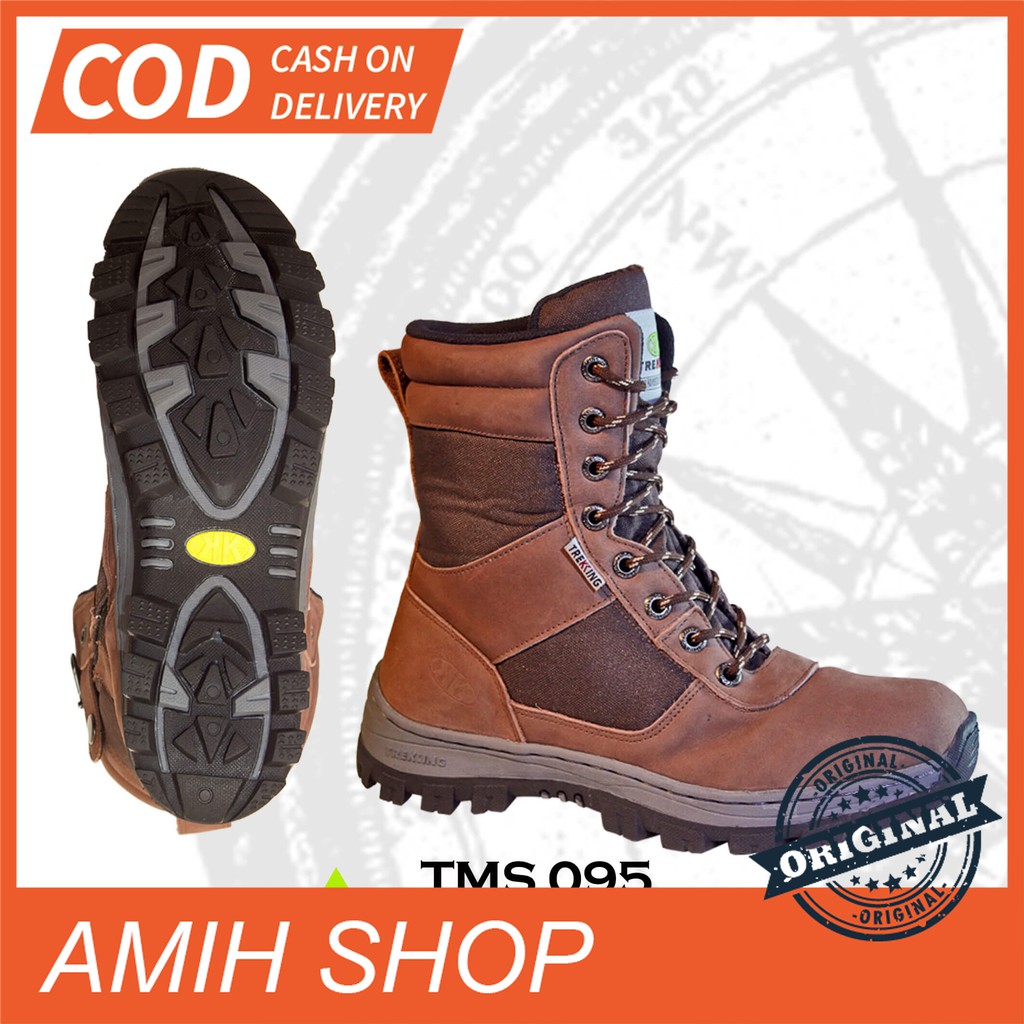 Jual SEPATU GUNUNG HIKING BOOT ADVENTURE PRIA TREKKING - TMS 095 ...