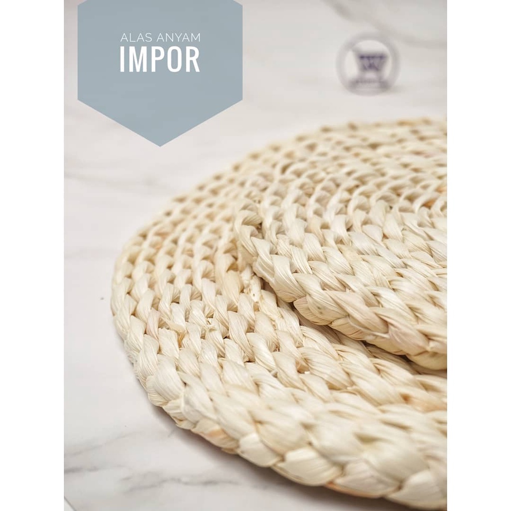 Jual Alas Anyaman Impor / D15 | Shopee Indonesia
