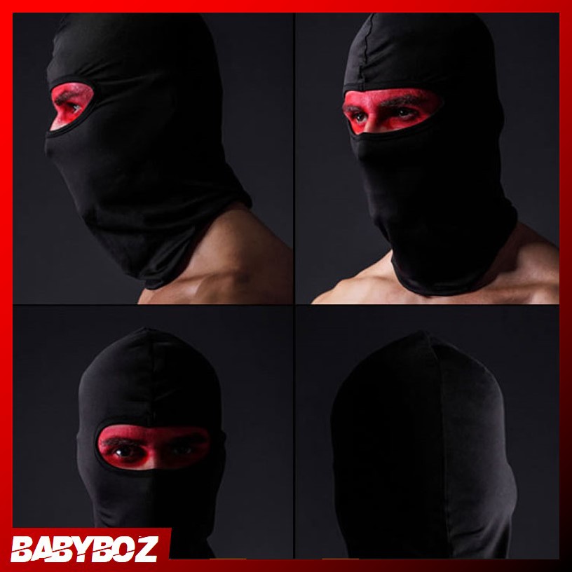 Jual Rhodey Full Face Spandex Masker Motor / Balaclava - Black | Shopee ...