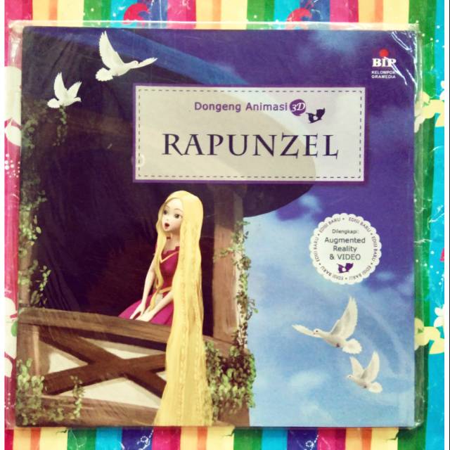 Jual Buku Anak Dongeng Animasi 3D Rapunzel by Hans Christian Andersen | Shopee Indonesia