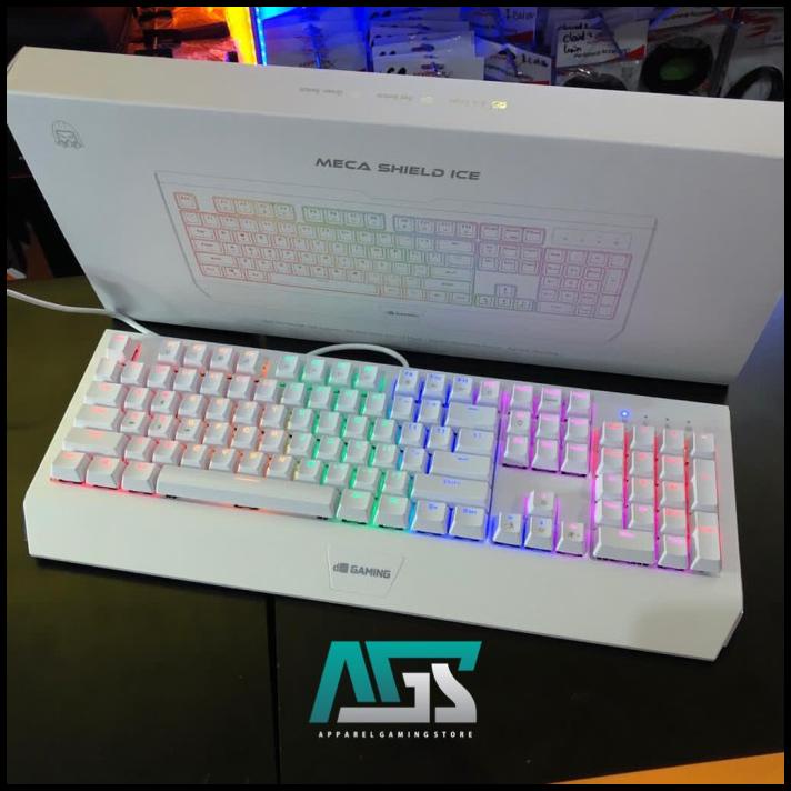 Jual Da Meca Shield Ice Fullsize Rgb Mechanical - Gaming Keyboard ...