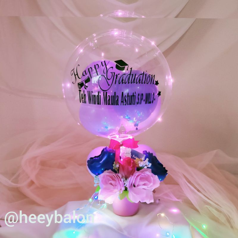 Jual Balon Box / Balon Ultah / Balon Wisuda / Balon Graduation / Buket ...