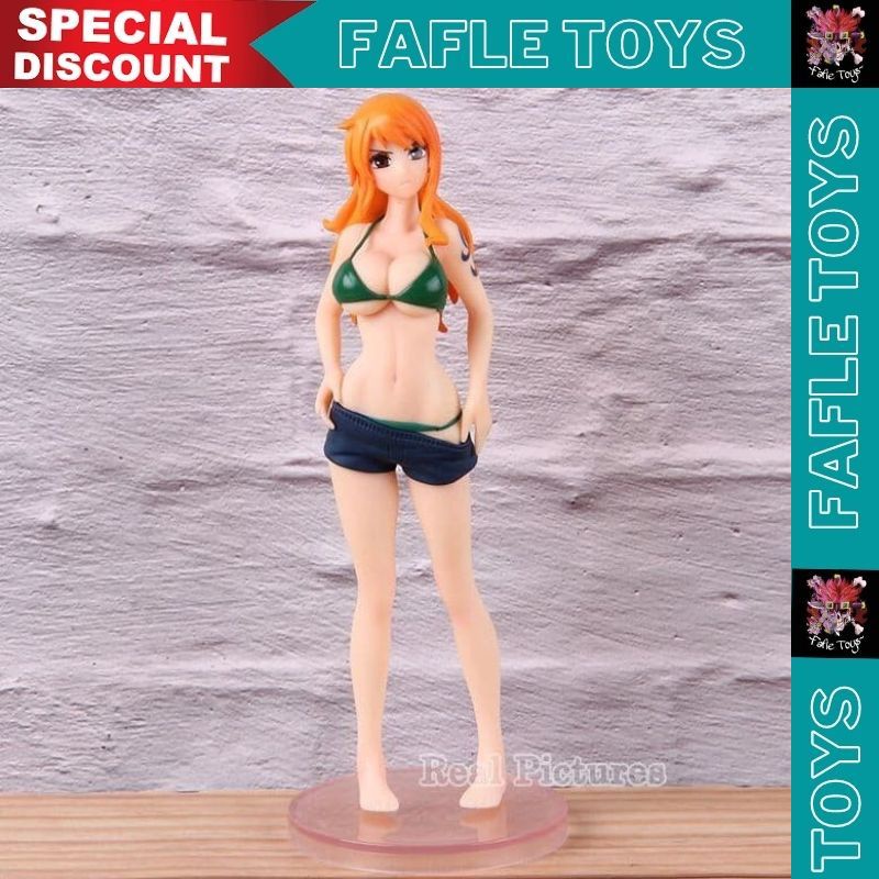 Jual Nami Boa Puding Bikini Sexy Girl One Piece Action Figure 17cm Boa Nami Pudding Bikini