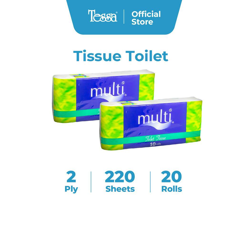 Jual Tissue Multi Toilet 220s x 10R 2p - Twin Pack | Shopee Indonesia