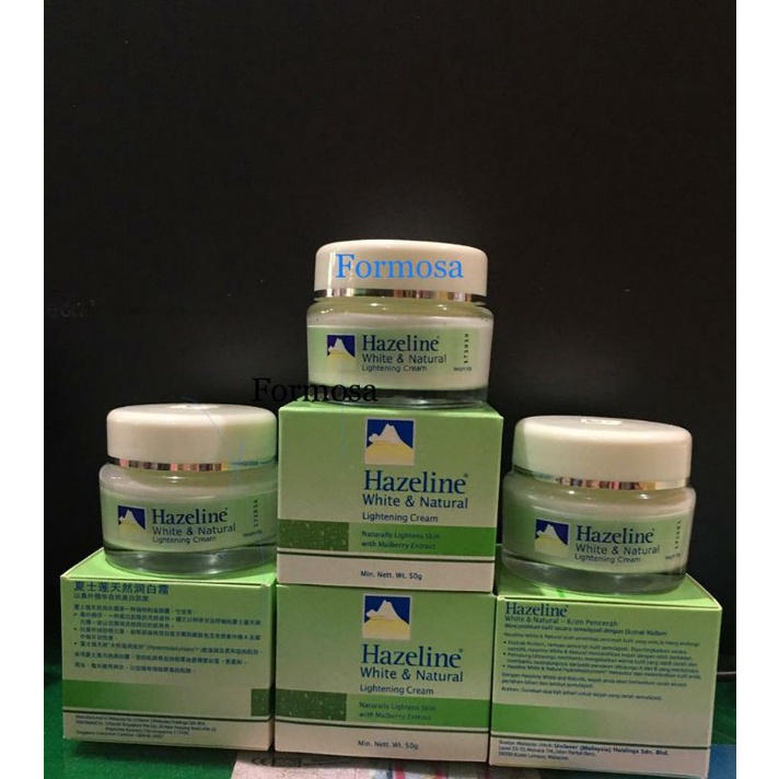 Jual [ 100% ORIGINAL MALAYSIA] Hazeline White & Natural 50gr dan ...