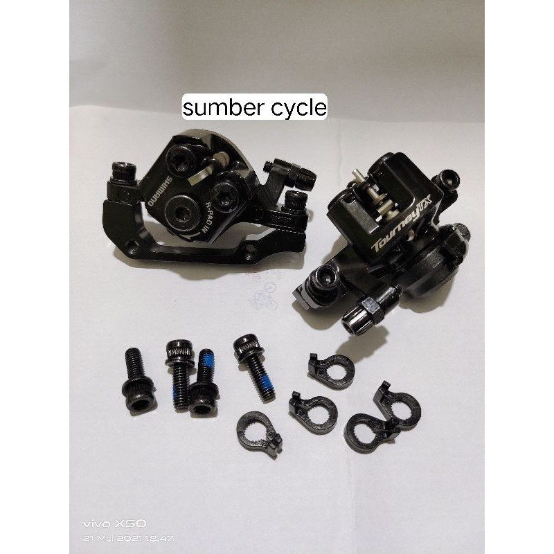 Jual kepala cakram sepeda merk Shimano tourney seri tx 805 via ...