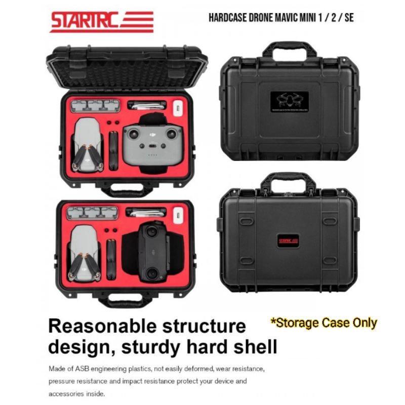 Jual STARTRC Hardshell Storage Case DJI MAVIC MINI - MINI 2- SE - Box ...