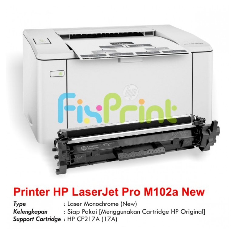 Jual Printer HP LaserJet Pro M102a New (Cartridge Toner Original ...