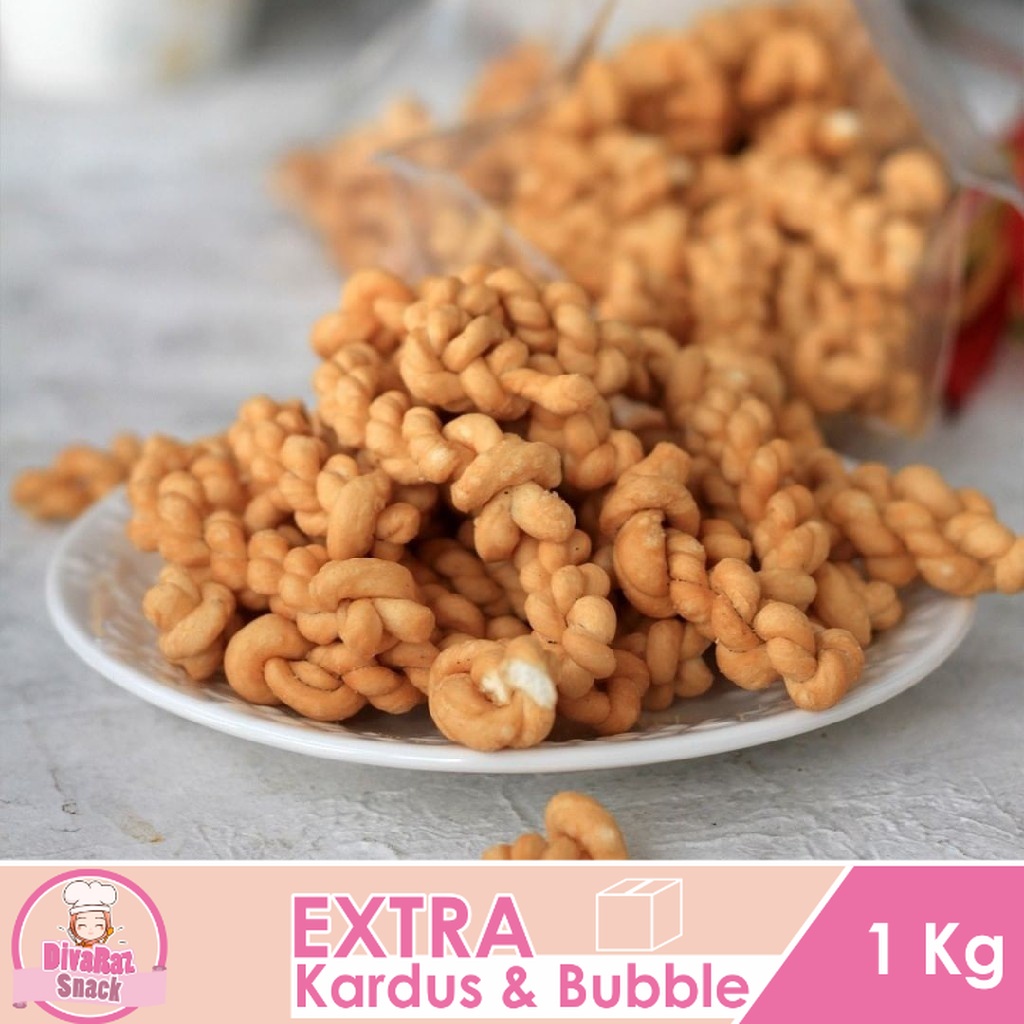 Jual [1Kg] Kue Untir Untir / Kue Tambang / Unter Unter - Divaraz Snack ...