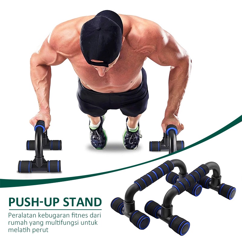 Jual JS-3 Stand Push-Up Kebugaran Bar Push-Up Baja Berkualitas Tinggi ...