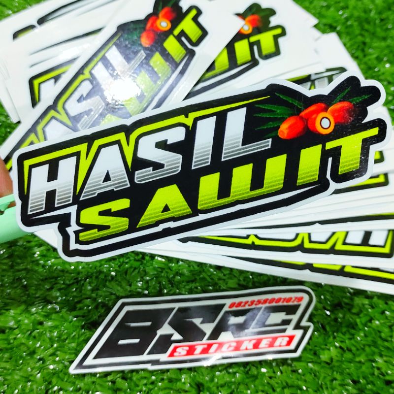 Jual sticker hasil sawit | Shopee Indonesia