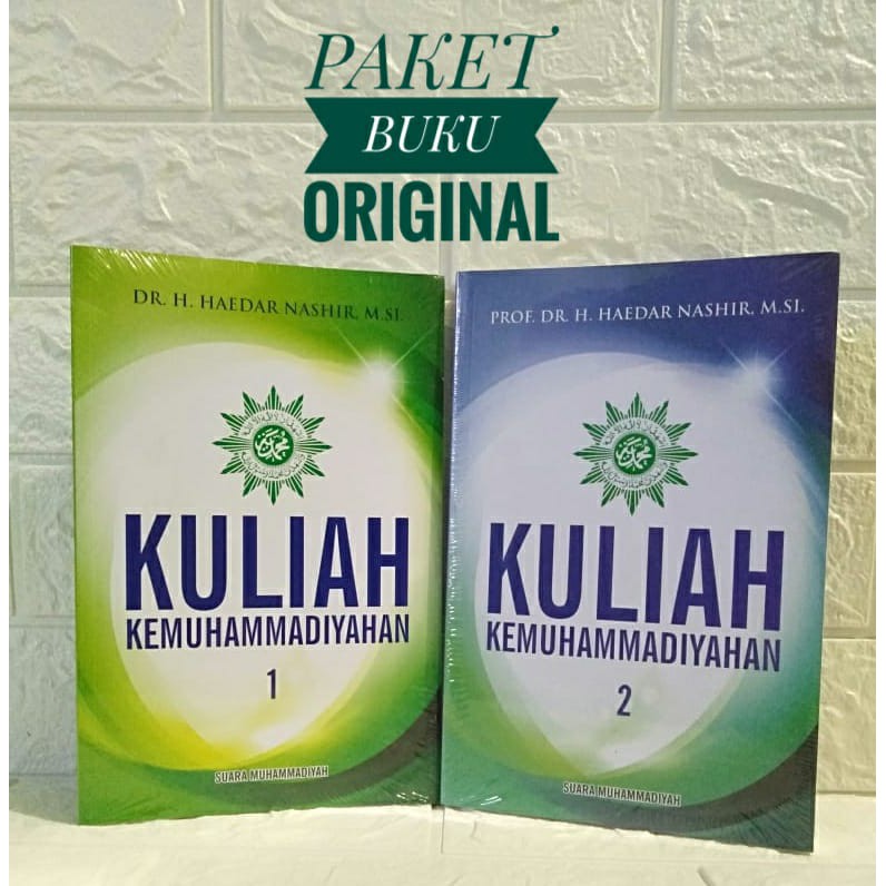 Jual Paket Buku Kuliah Kemuhammadiyahan 1 & 2-Haedar Nashir-Buku ...