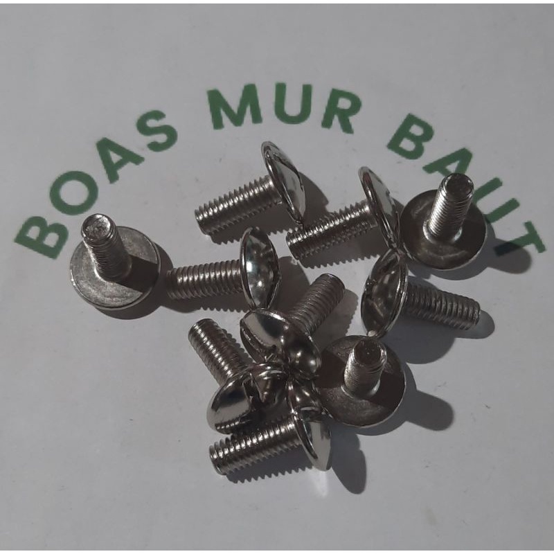 Jual baut/baud body/bodi cover supra dan supra x dan karisma m6x16 / 1 ...