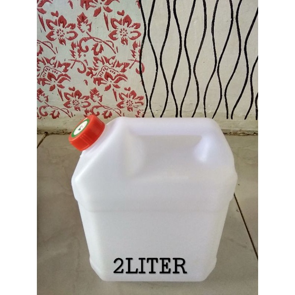 Jual JERIGEN MINYAK UKURAN 2 LITER/ JERIGEN AIR MEREK SL UKURAN 2 LITER ...