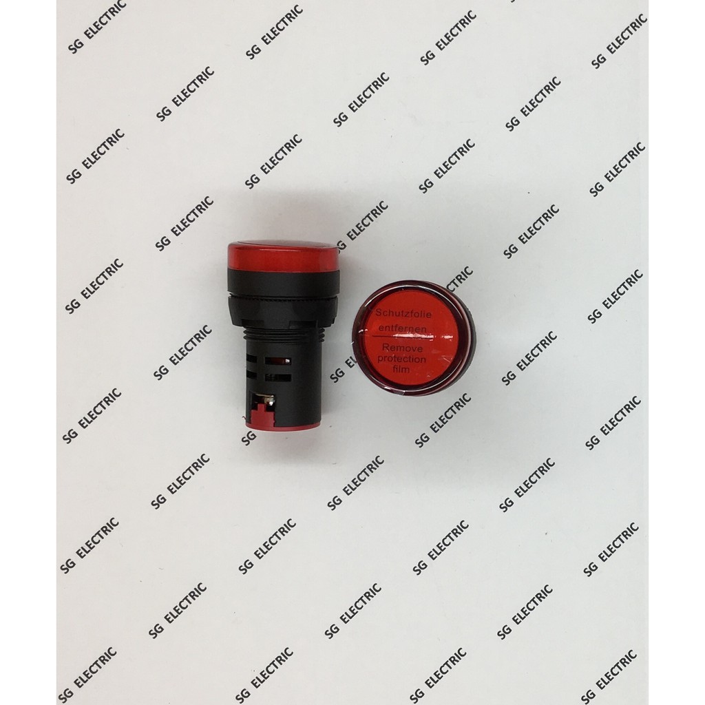Jual Pilot Lamp LED - Diameter 22mm pilihan Warna :merah/kuning/hijau ...