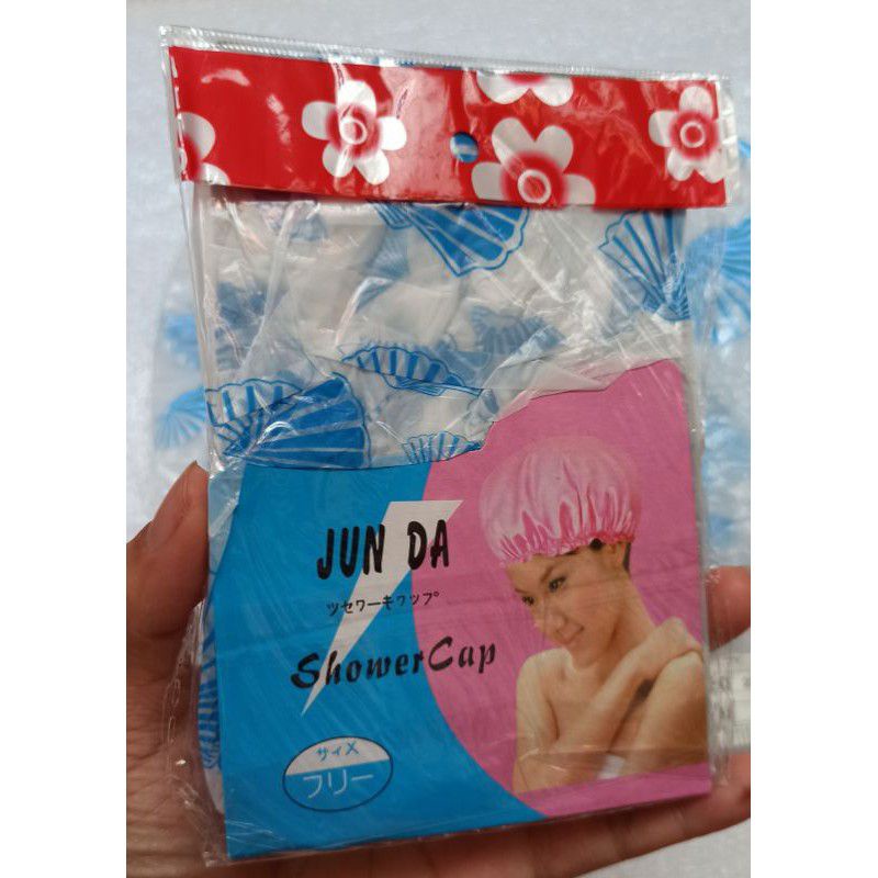 Jual Shower Cap / Shower cup / Penutup Rambut Plastik sekali pakai Jun ...