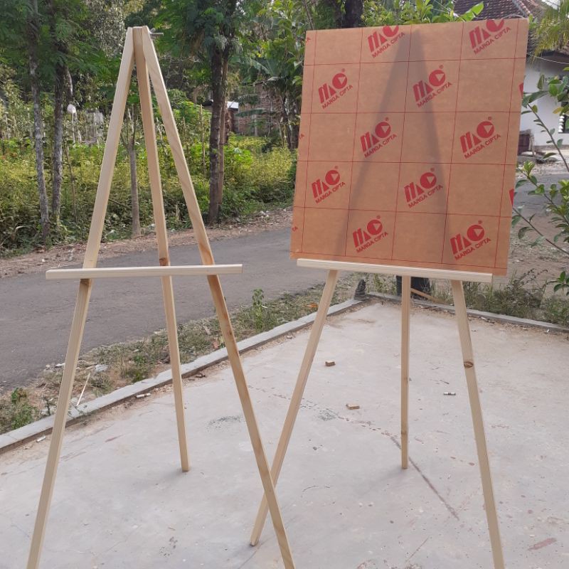Jual Stand akrilik, acrilik standing photo,mini stand,tripod. | Shopee ...