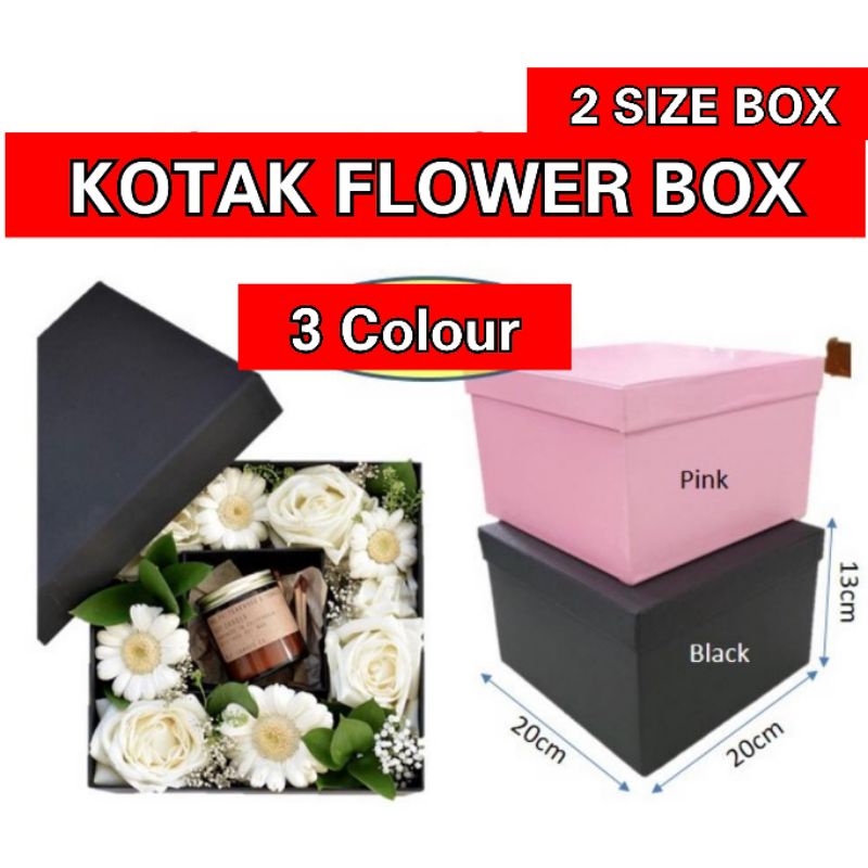 Jual Persegi kotak Flower Box / bloom bunga / persegi / kotak bloom box ...