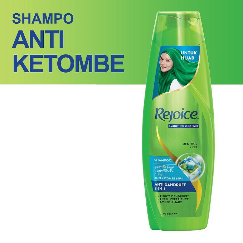 Jual (150ml) Rejoice 3 in 1 Hijab Shampoo Anti Ketombe | Shopee Indonesia