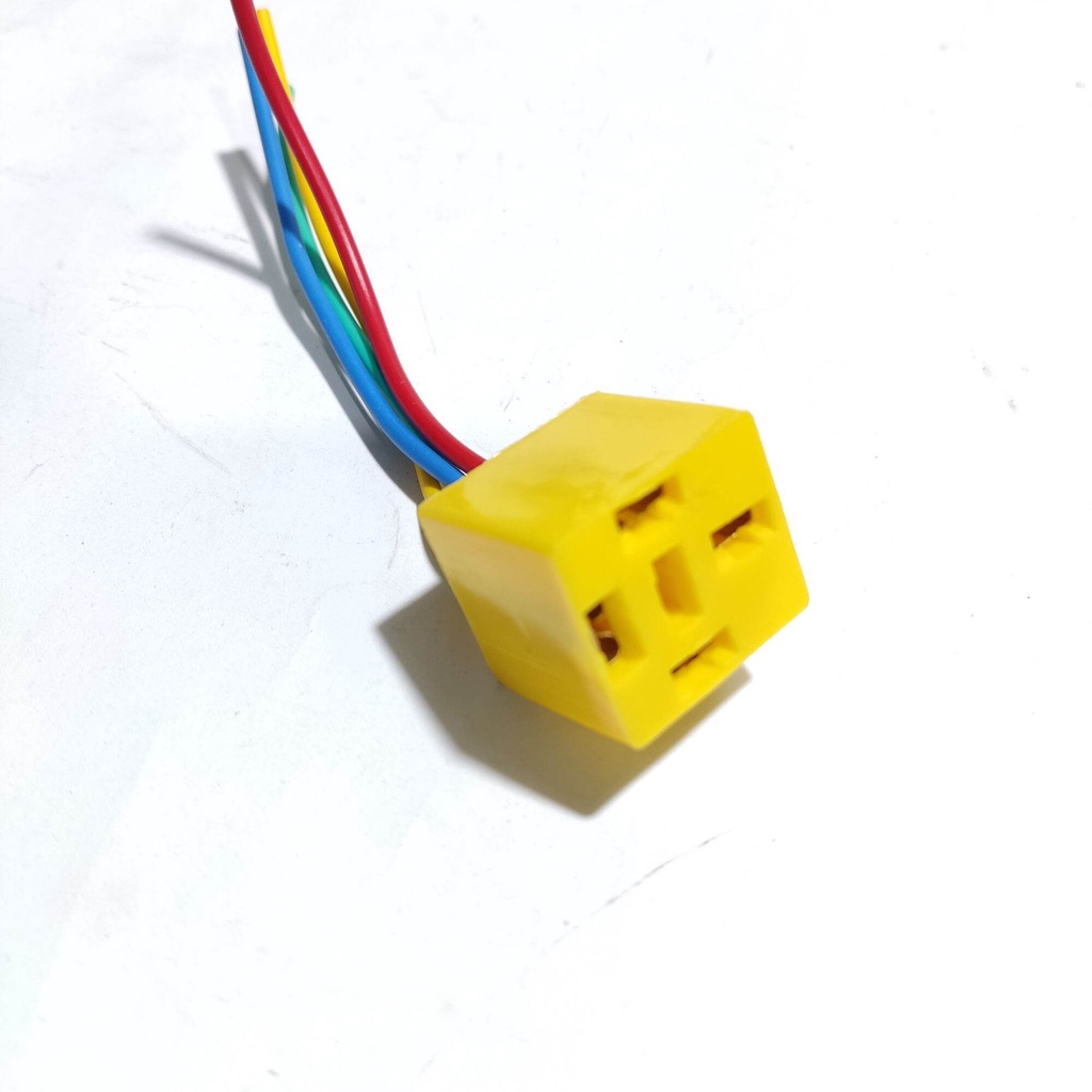 Jual Socket Rumah Relay Plastik 4 Kabel Socket relay Klakson | Shopee ...