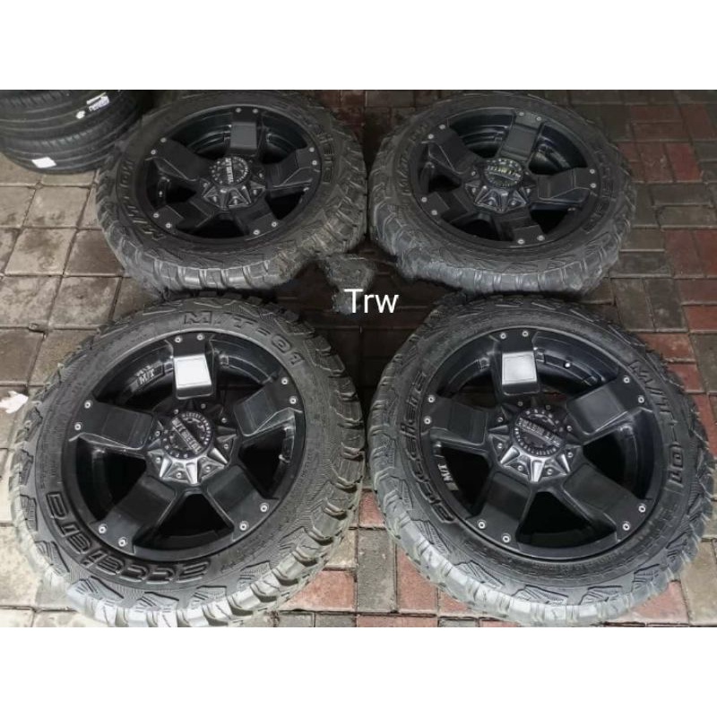 Jual Velg Variasi pelek mobil Bekas MC Thomson Ring 20 Pcd 6x139 + M/T ...