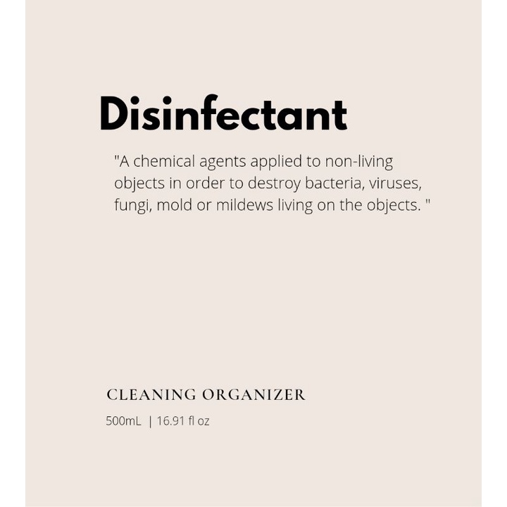 Jual Stiker Botol Pump/Spray Amber Minimalist | Shopee Indonesia