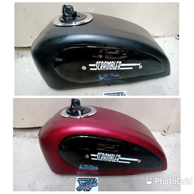 Jual Tangki Custom Ducati Scrambler Cat Tutup Ninja Tangki Motor Ducati ...