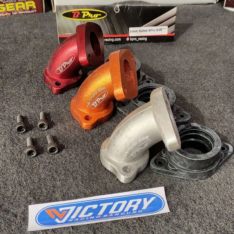 Jual Intake Pendek Manifold Bebek Matic Ukuran Karbu 28 30 32 Balap ...