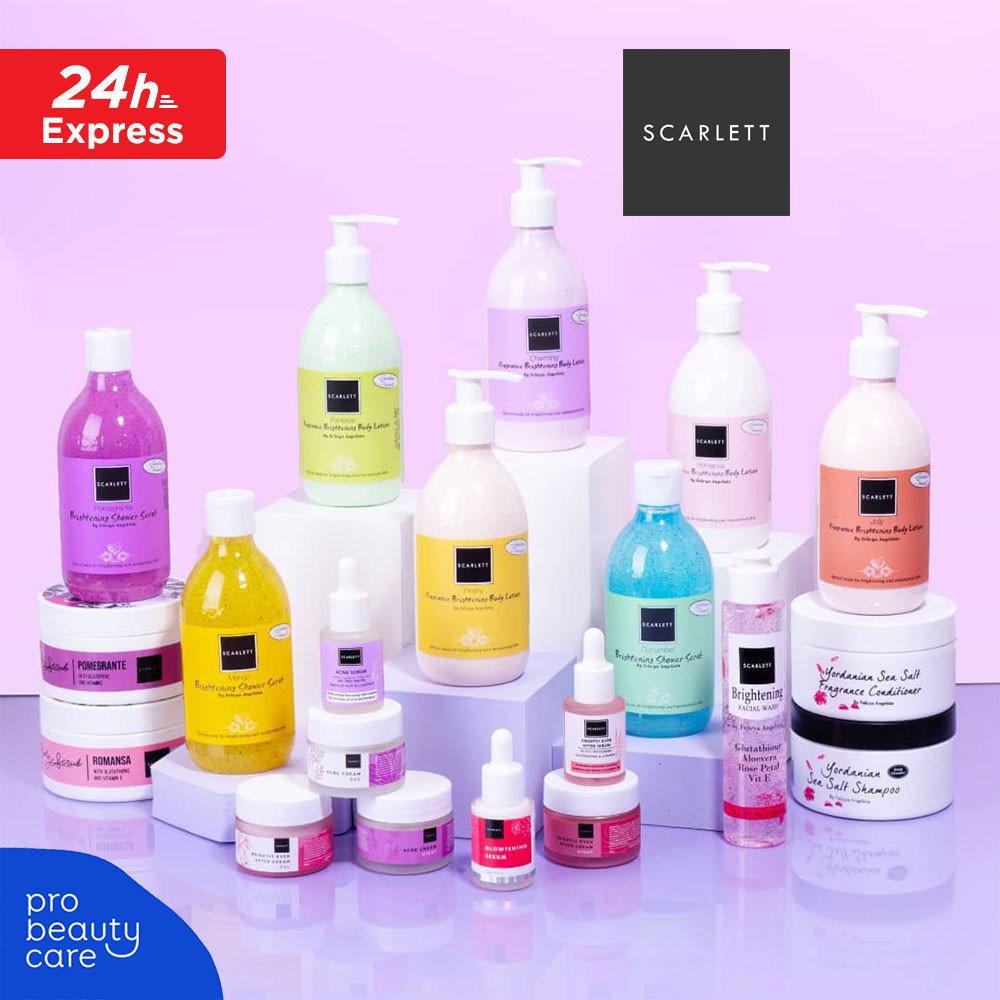 Jual Scarlett Whitening - Paket Lengkap Scarlet By Felicya Angelista ...