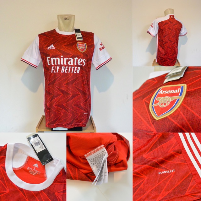 Jual Jersey baju bola Arsenal home official 2020 2021 grade ori top ...