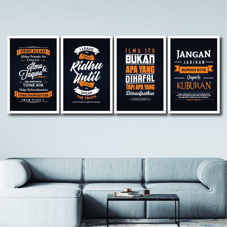 Jual Twin Creative Wall Decor Hiasan Dinding Poster Kayu Pajangan ...