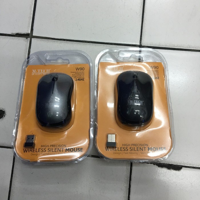 Jual MOUSE WIRELESS M-TECH W90 / WIRELESS SILENT MOUSE | Shopee Indonesia