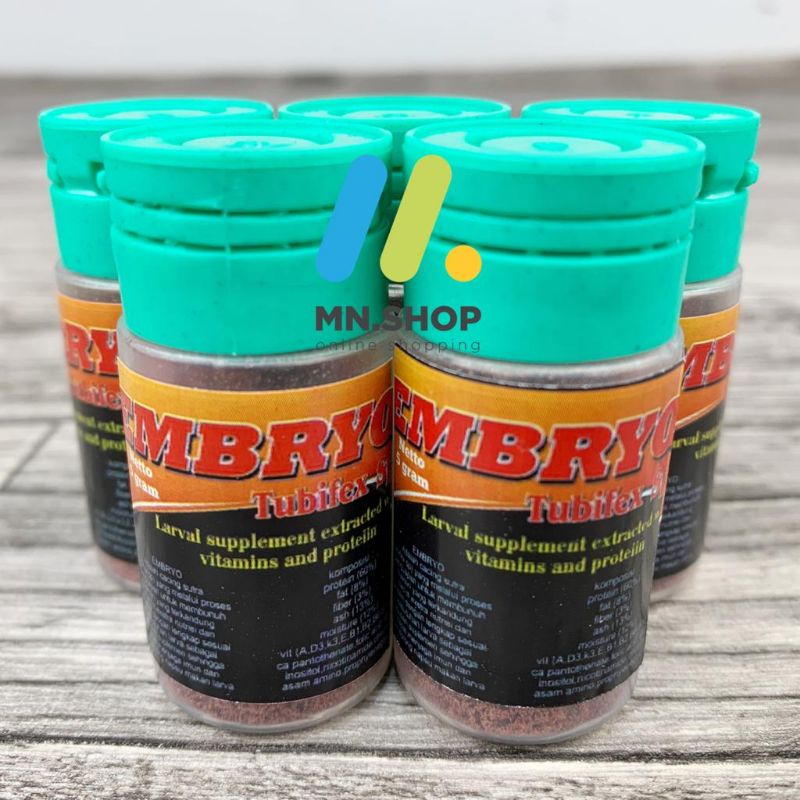 Jual EMBRYO - Cacing Sutra Kering Pakan Makanan Ikan Hias Sutera Rambut ...