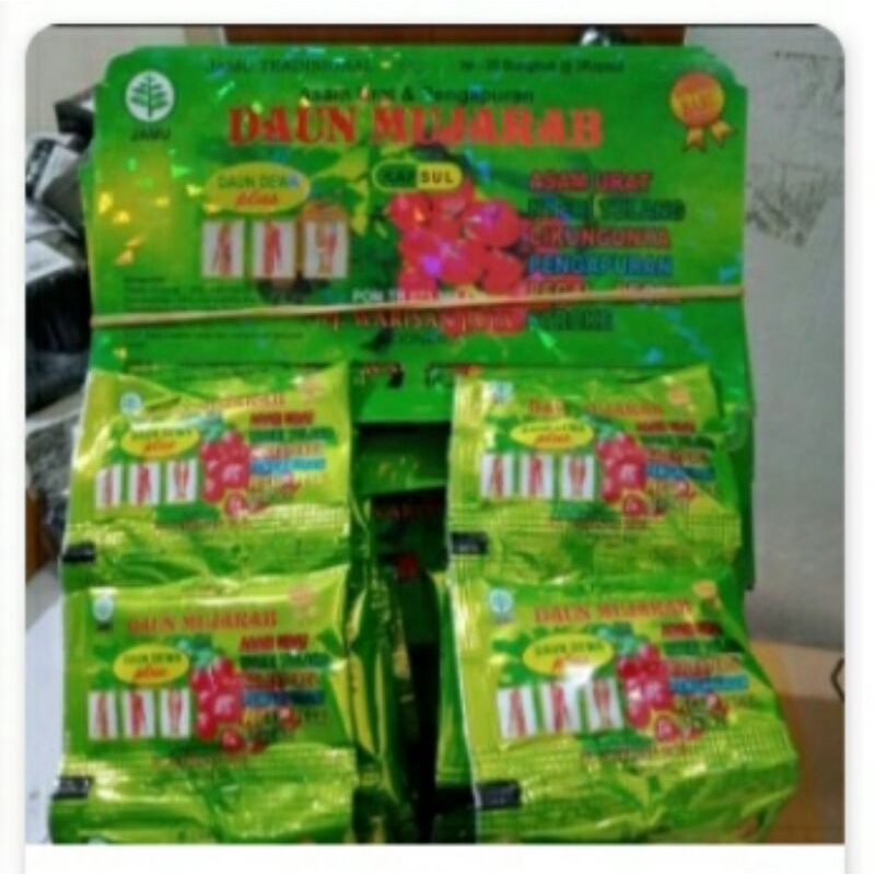 Jual Kapsul Daun Mujarab Original | Shopee Indonesia
