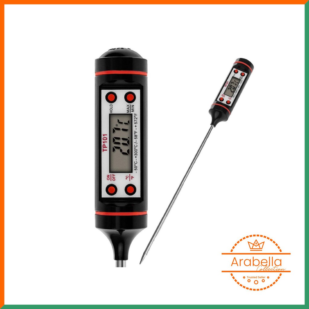 Jual Termometer Thermometer Dapur Digital Alat Mengukur Suhu Makanan ...