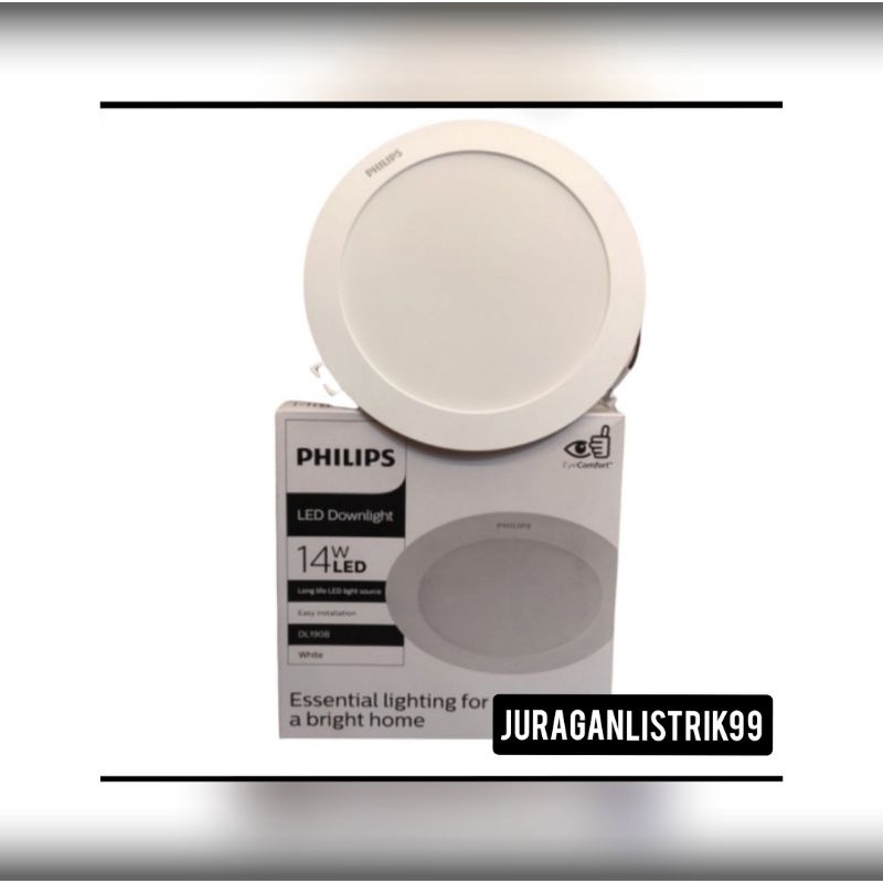 Jual PHILIPS DOWNLIGHT LED 14W / ERIDANI 14W INBOW BULAT DL190B | Shopee Indonesia