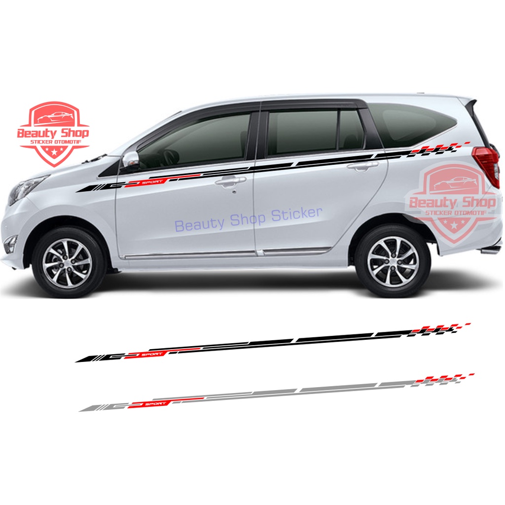 Jual promo stiker sigra calya sticker mobil sigra calya sport list ...