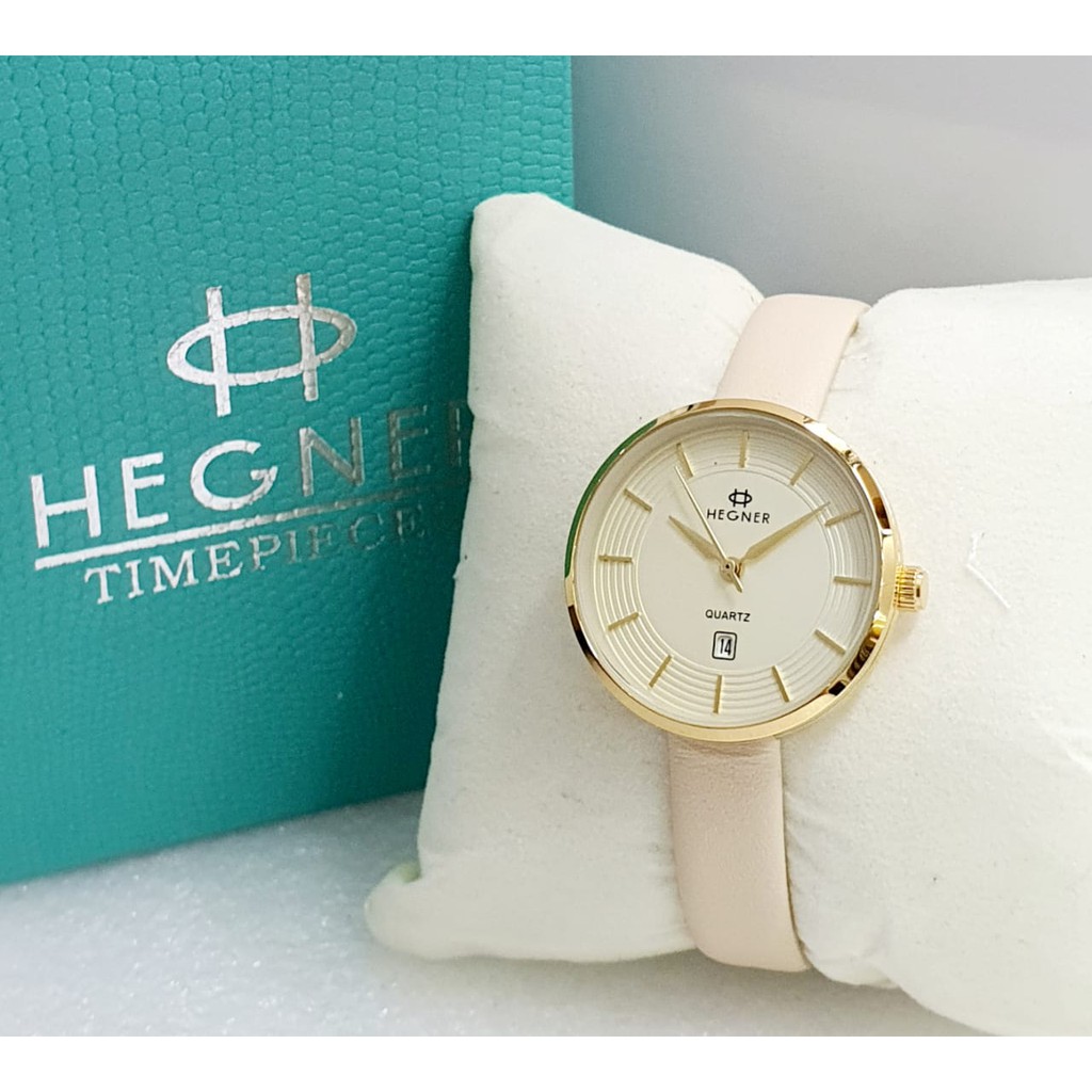 Jual Jam tangan hegner 5030 gold kualitas original garansi | Shopee ...