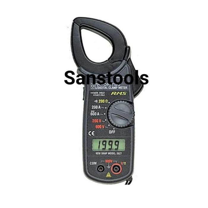 Jual Kyoritsu 2027 Ac digital clamp meter 600A tang ampere True Rms ...