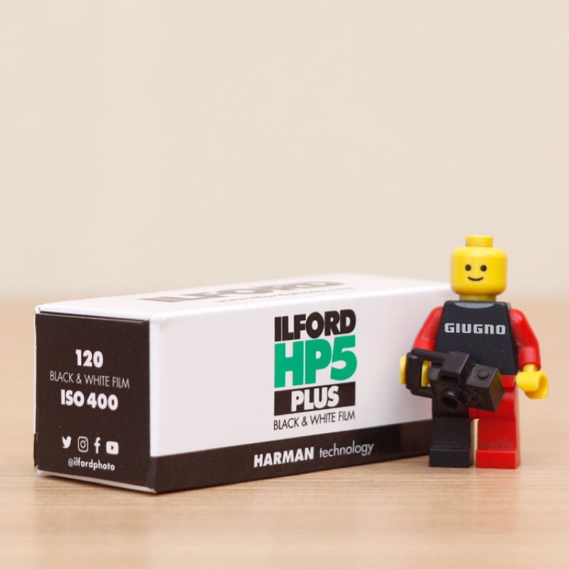 Jual ilford hp5 plus hp 5 + 120 roll film hitam putih black and white ...