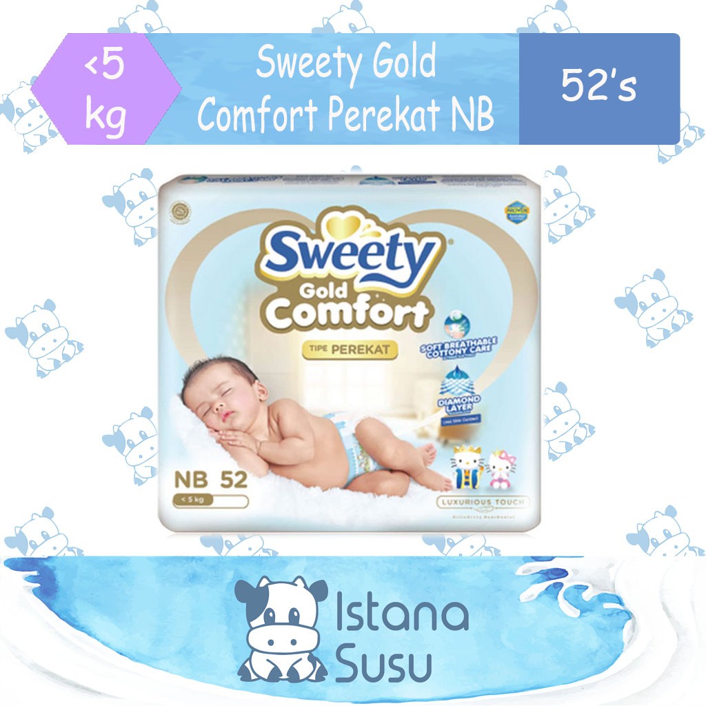 Jual Sweety Gold Comfort Popok Perekat | Shopee Indonesia