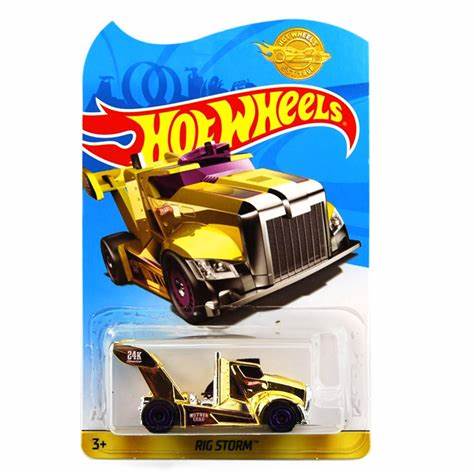 Jual Hot Wheels RIG STORM Gold 50th Anniversary 24K Diecast | Shopee ...