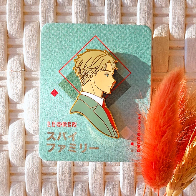 Jual SPY X FAMILY - Hard Enamel Pin - Anya Loid Yor Forger | Shopee ...