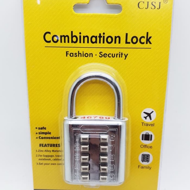 Jual Gembok Pin Angka Kombinasi 40 mm | Shopee Indonesia
