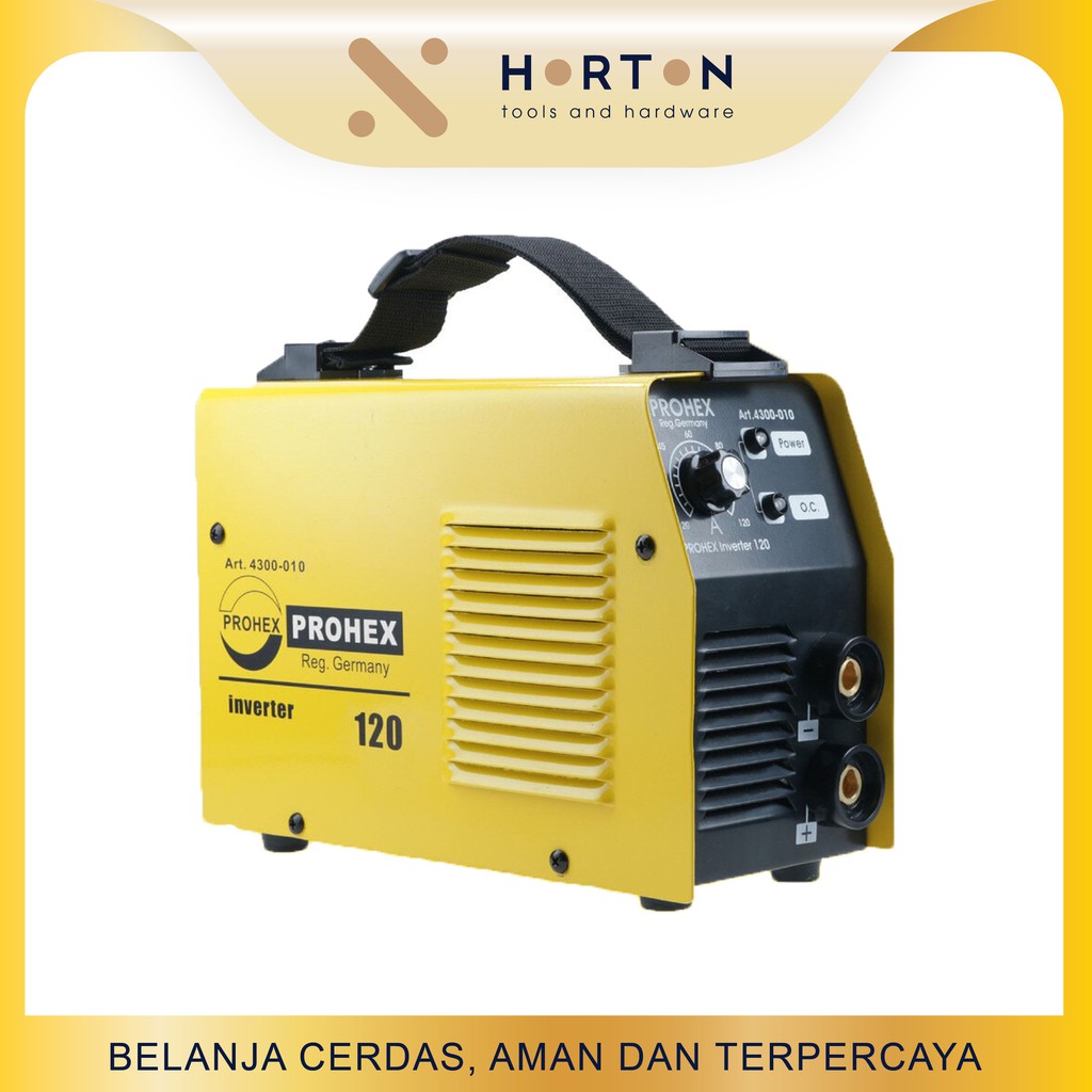 Jual HASSTON PROHEX Mesin Inverter Las 120 A (4300-010) | Shopee Indonesia