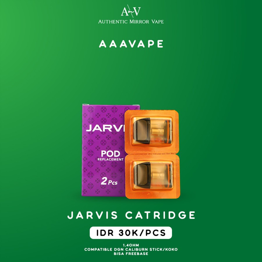 Jual Cartridge Jarvis PRO Pod by AAA Vape Authentic - CC | Shopee Indonesia