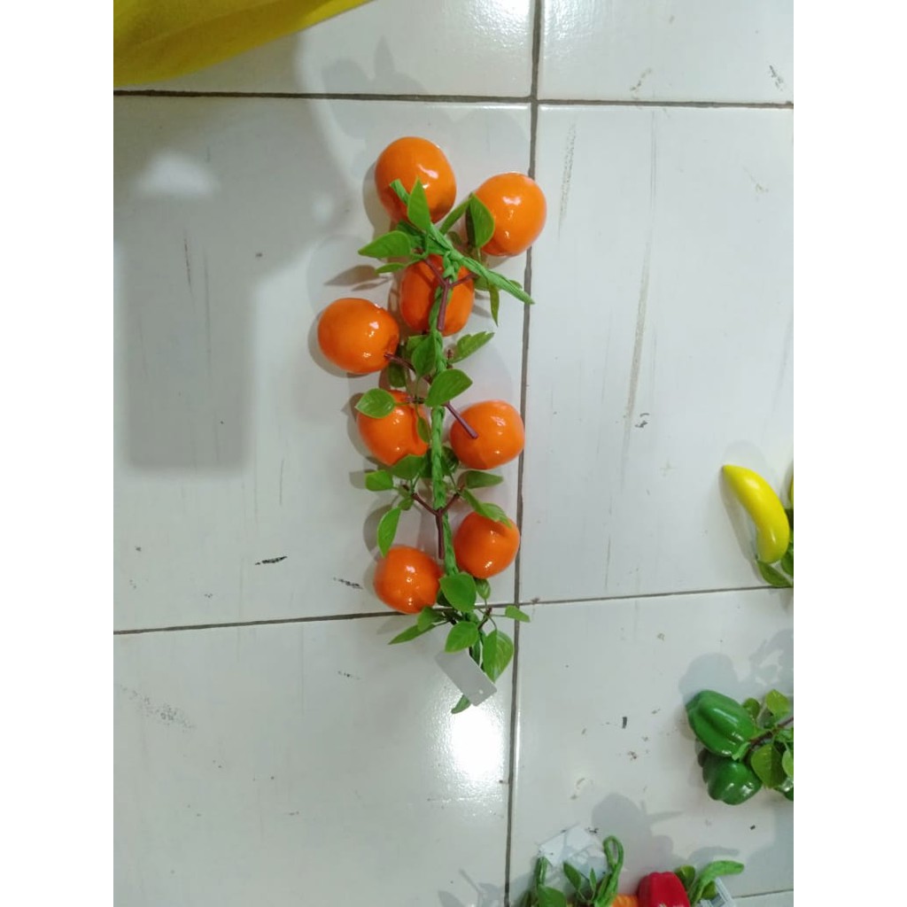 Jual Buah Renceng/Buah sayuran artificial/Bunga plastik Buah hias ... Jual Buah Renceng/Buah sayuran artificial/Bunga plastik Buah hias ...