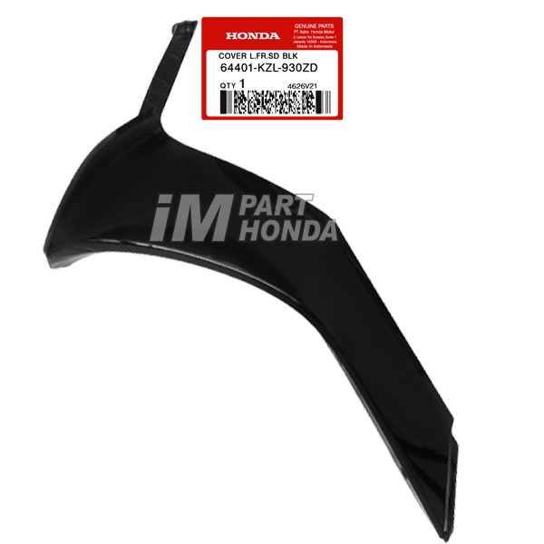 Jual 64401-KZL-930ZD Cover Tebeng Sayap Kiri Spacy Karbu & Fi Hitam JKT ...