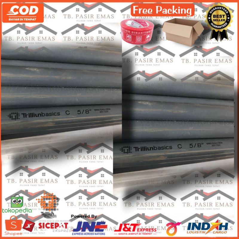 Jual Cod Termurah Pipa PVC C Trilliun Basic 5/8 | Pipa C 5/8 Pipa ...