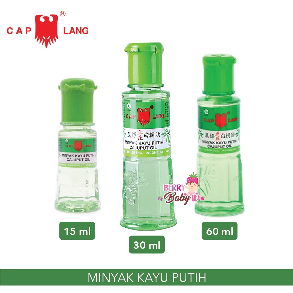 Jual Cap Lang Minyak Kayu Putih Aroma Terapi Anak Dewasa 15 ml 30 ml 60 ml Berry Mart | Shopee ...